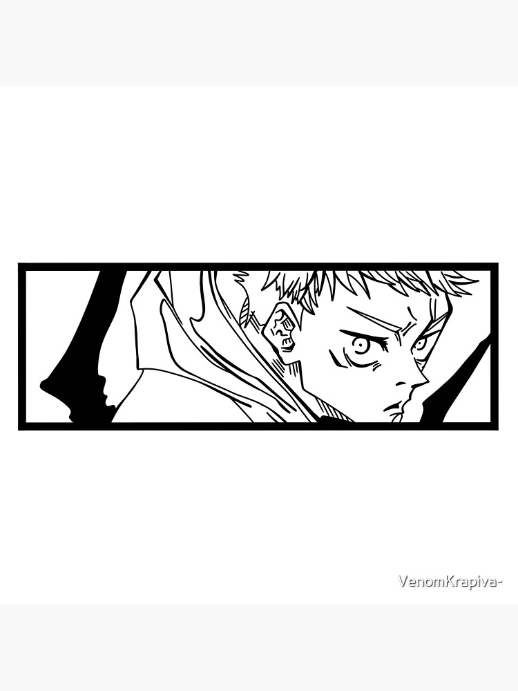 "Jujutsu Kaisen - Yuji Itadori" Art Print for Sale by VenomKrapiva ...