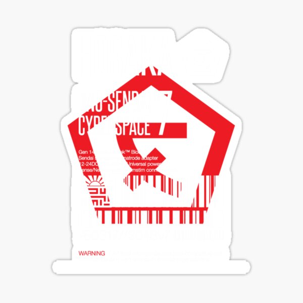 "Hosaka Ono-Sendai Cyberspace 7 Label Essential T-Shirt" Sticker by ...