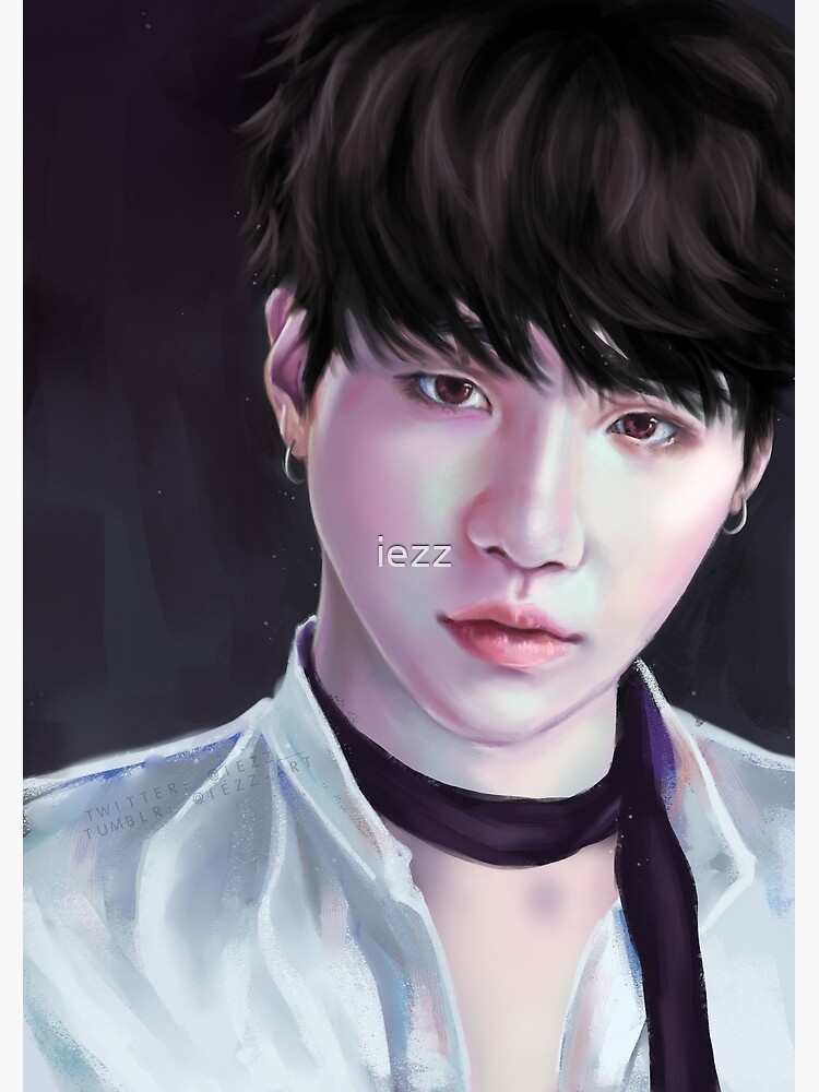 "Yoongi" Poster by iezz | Redbubble
