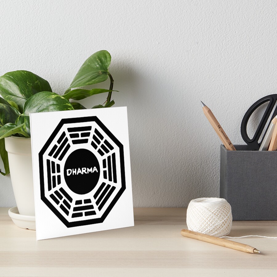 "Dharma Initiative Logo" Art Board Print for Sale by ThatBenGuy23 ...