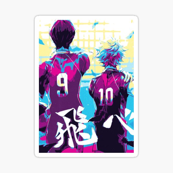 "Nishinoya & Tanaka Prayer Haikyuu Manga " Sticker by russelltim247 ...