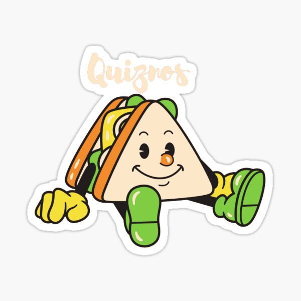 "Quiznos" Sticker by TSHURTSOU | Redbubble