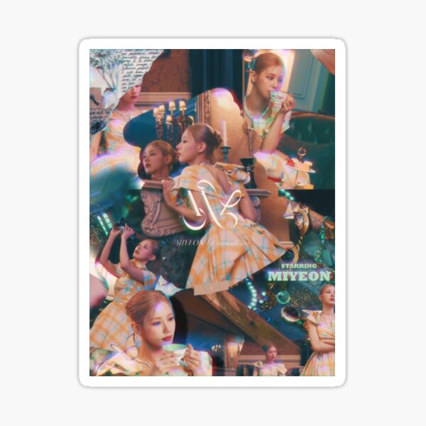 "Miyeon MY" Sticker by holkiepolkie | Redbubble