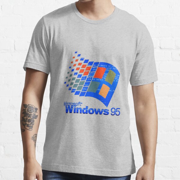 "Windows 95 - Blue Screen of Death" T-shirt for Sale by hyper-fish ...