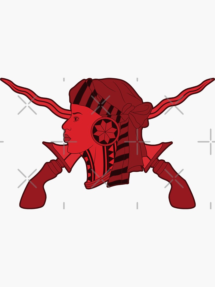 "Datu Red" Sticker for Sale by lerdoberdo | Redbubble