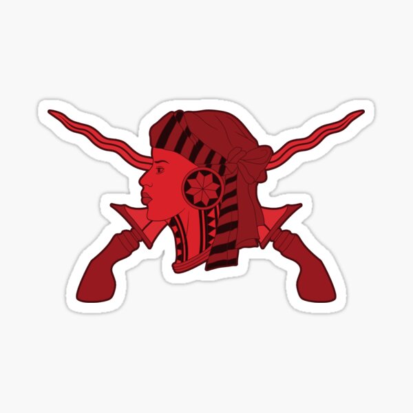 "Datu Red" Sticker for Sale by lerdoberdo | Redbubble