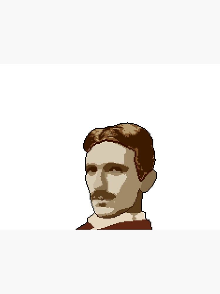 "Pixel Art Nikola Tesla" Art Print for Sale by dogadursun | Redbubble