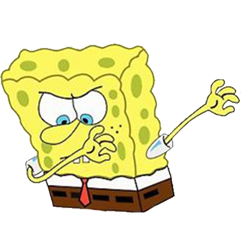 "spongebob dabbing" Posters by LukeWoodsDesign | Redbubble