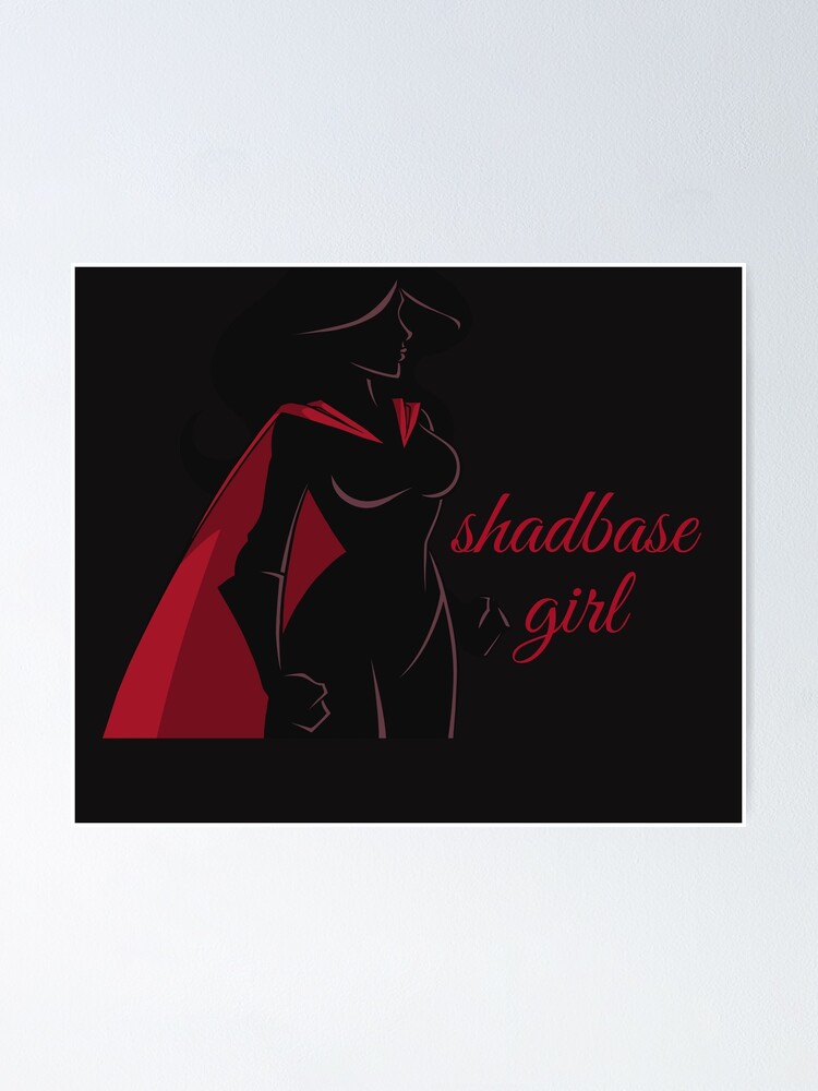 "Shadbase Girl Fallout Shad base" Poster for Sale by Alainebooman ...