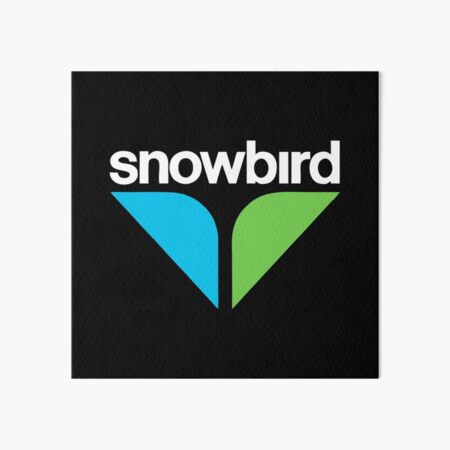 "Snowbird Logo" Art Board Print by xamueacho | Redbubble