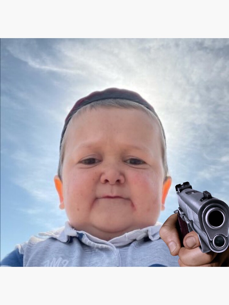 "Mini Khabib Hasbulla Gun" Sticker for Sale by russees | Redbubble