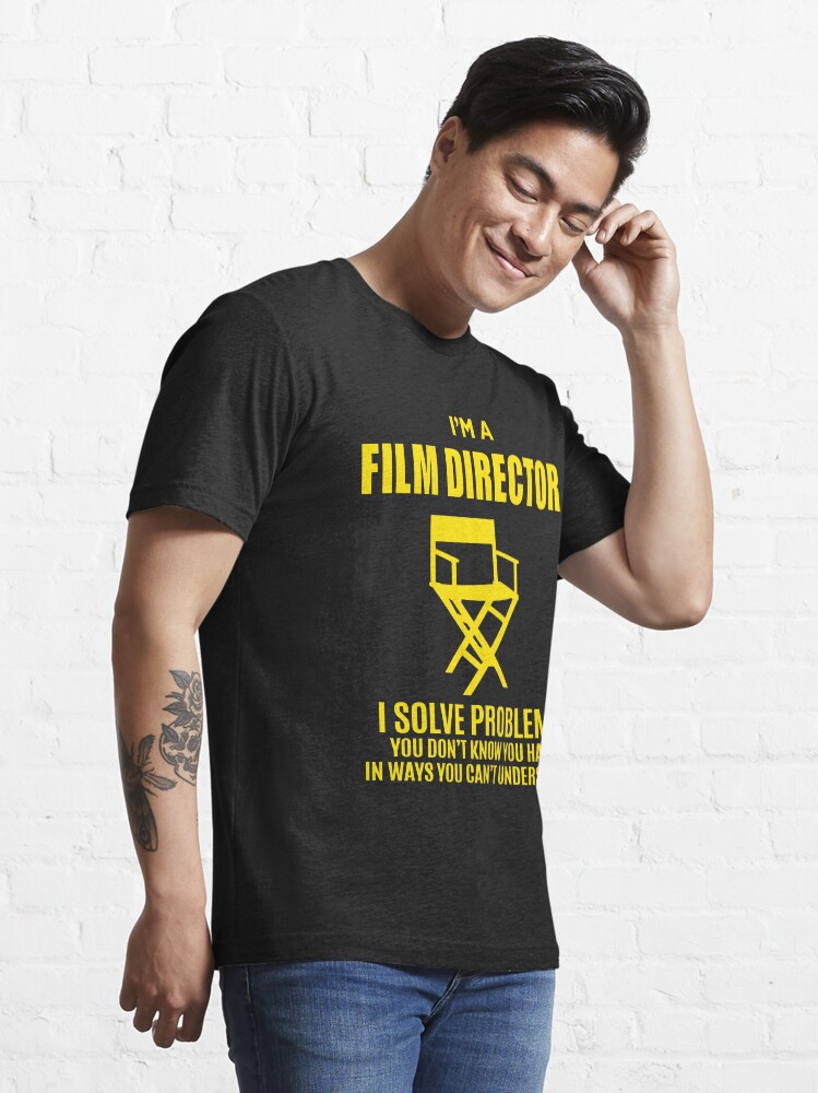 "FILM DIRECTOR" T-shirt for Sale by janewhiter | Redbubble | film ...