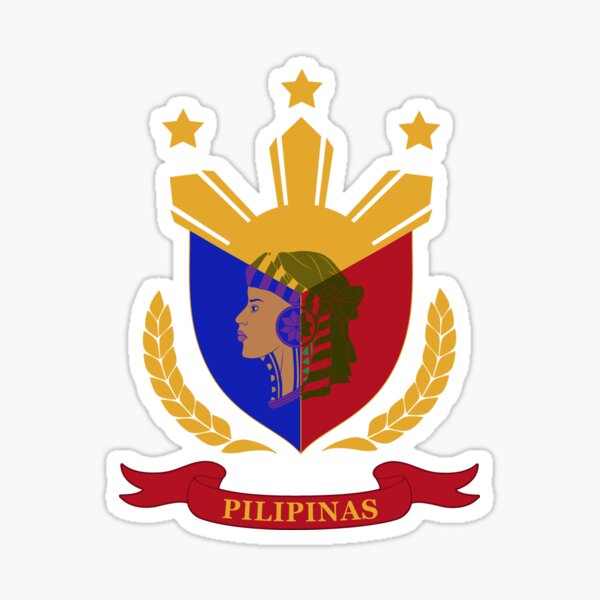 "Philippine Emblem 5" Sticker by lerdoberdo | Redbubble