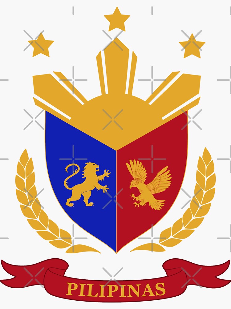 "Philippine Emblem 6" Sticker for Sale by lerdoberdo | Redbubble