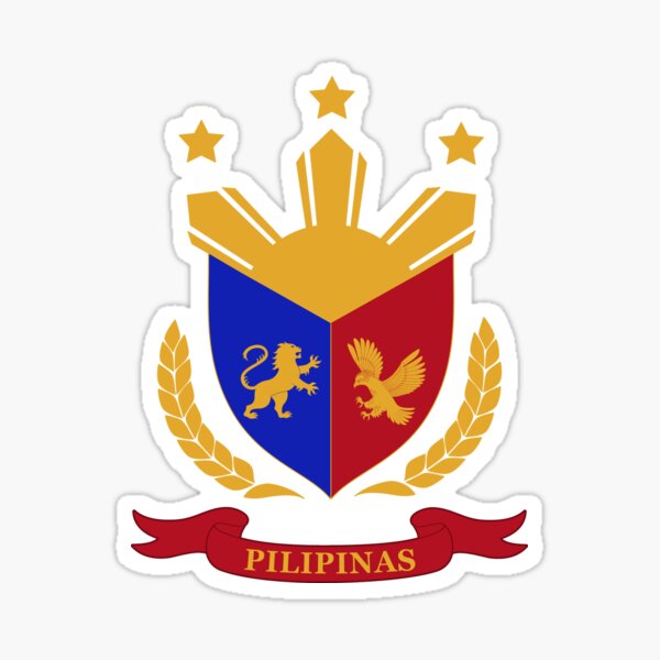 "Philippine Emblem 6" Sticker for Sale by lerdoberdo | Redbubble