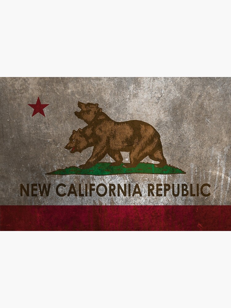 "Fallout New Vegas NCR Flag Art " Poster for Sale by Fallout76ers ...