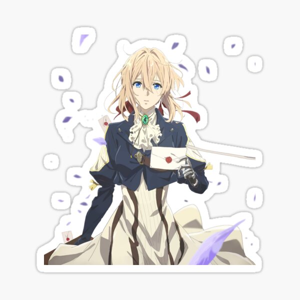" Violet Evergarden" Sticker by Artixoi | Redbubble