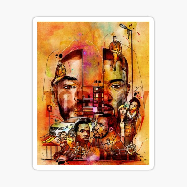 "Top Boy Poster" Sticker by HotSnobrdf | Redbubble