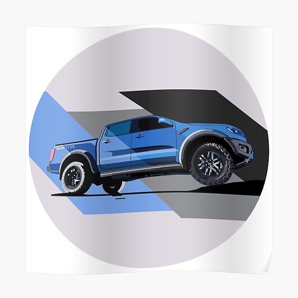 "FORD RAPTOR" Poster for Sale by madname | Redbubble