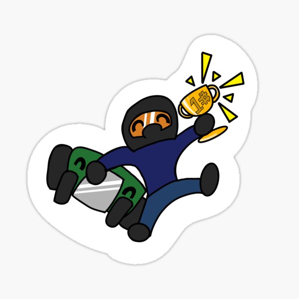 "sheila and Jake won!" Sticker by MegFeik5066 | Redbubble