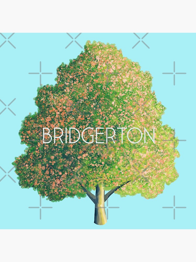 "Bridgerton Tree Drawing" Poster for Sale by laughingplace55 | Redbubble