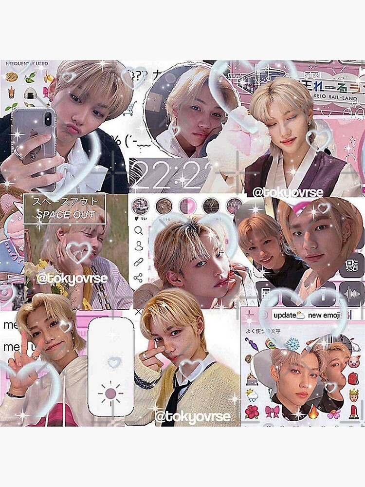 "Felix Sunshine Collage Stray Kids SKZ baby chick skzoo 3racha kpop 2 ...