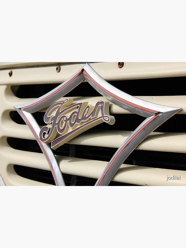 "Foden Truck Badge" Poster by jodilei | Redbubble
