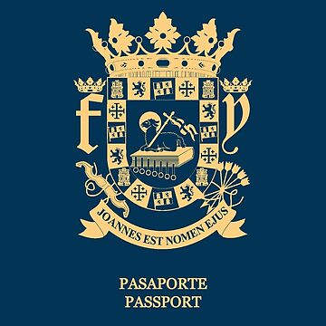 "Puerto Rico passport" Postcard for Sale by HAKVS | Redbubble