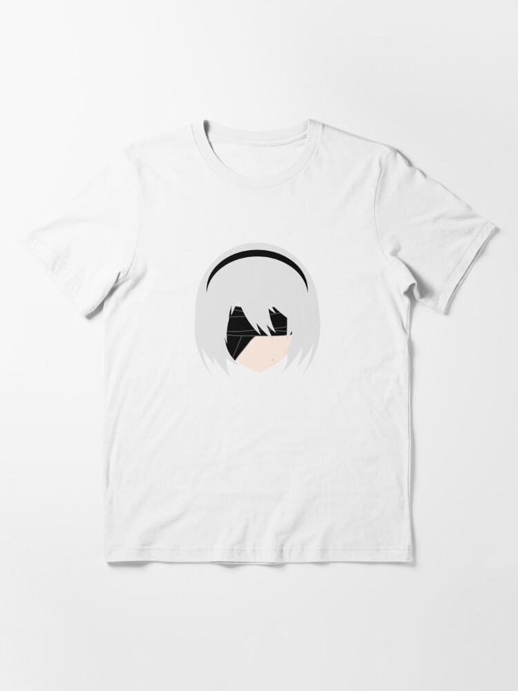 "2B Nier: Automata Simple Vector" T-shirt for Sale by AkbarMna ...