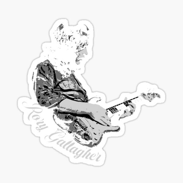 "Rory Gallagher (4)" Sticker for Sale by SelloutCrowd | Redbubble