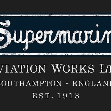 "Supermarine Logo" Essential T-Shirt for Sale by 909Apparel | Redbubble