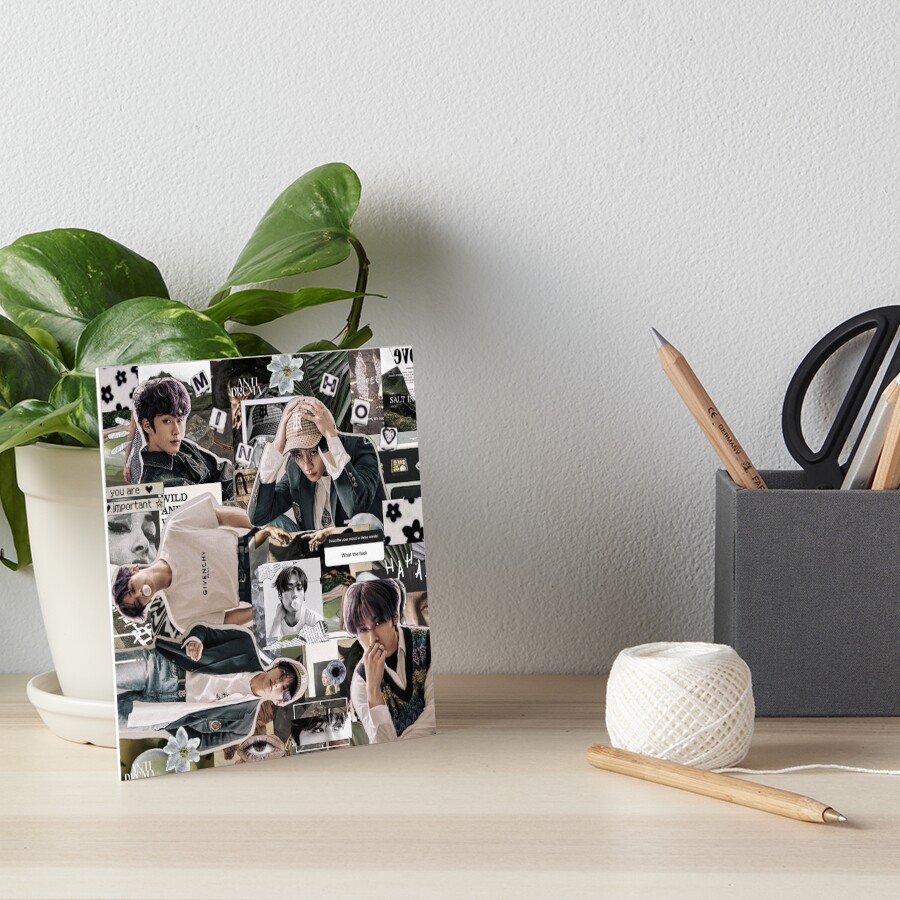 Impression rigide « Lee Know Minho Lebit Collage Stray Kids SKZ skzoo ...