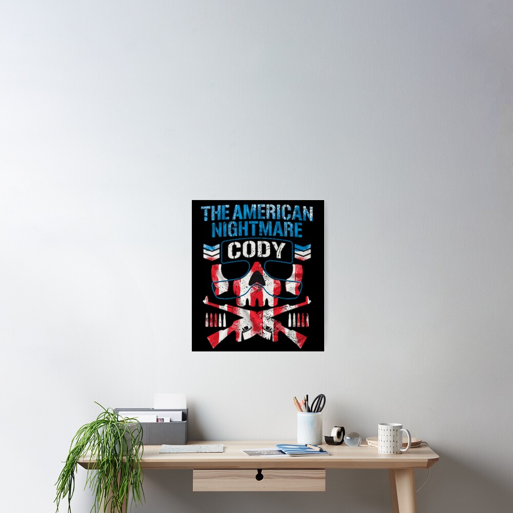 "Cody Rhodes Sticker Sticker, Gift For Dad Sticker Sticker, Nightmare ...