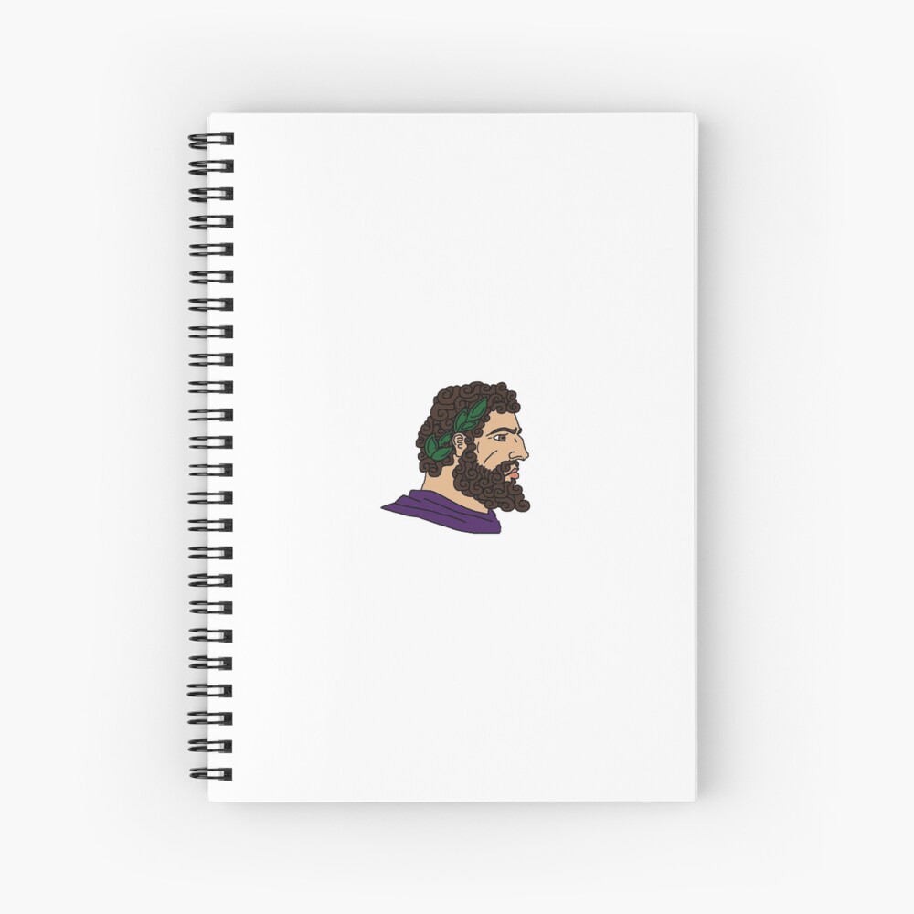 "Ancient Roman Chad Wojak" Spiral Notebook for Sale by MrPoggersdorf ...