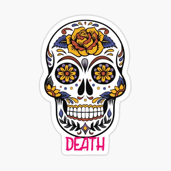 "death T-shirt happy death day logo death star" Sticker by yamrishop ...