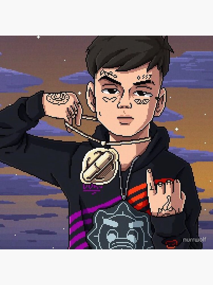 "Duki TrapBoy Design Art" Sticker by nurrwolf | Redbubble