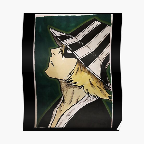 "Kisuke - urahara kisuke" Poster by Prestiges | Redbubble