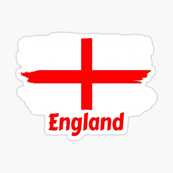 "England Flag" Sticker by HopaHope | Redbubble