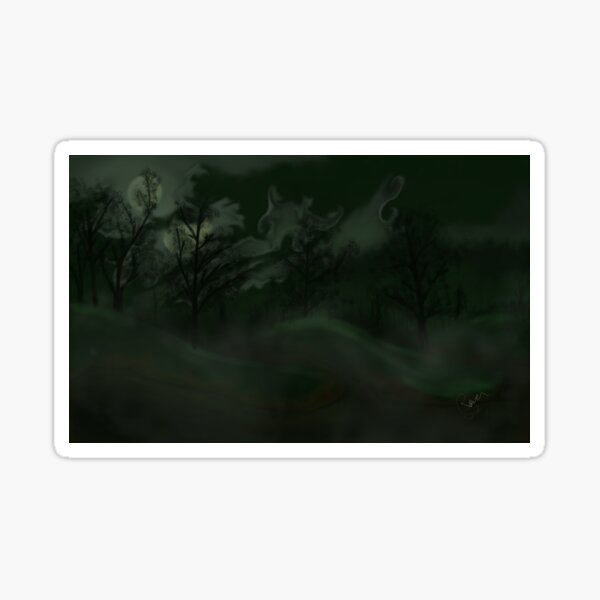 "The Bog" Sticker by TheWickedPixie | Redbubble