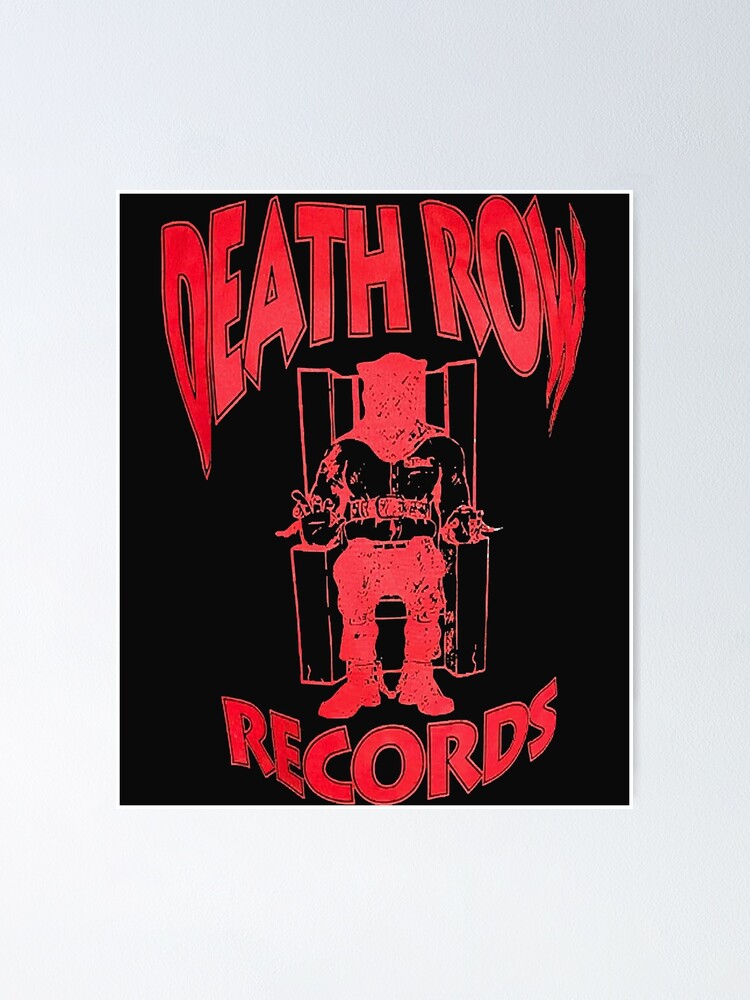 "Death Row Records American Record Label" Poster for Sale by ...