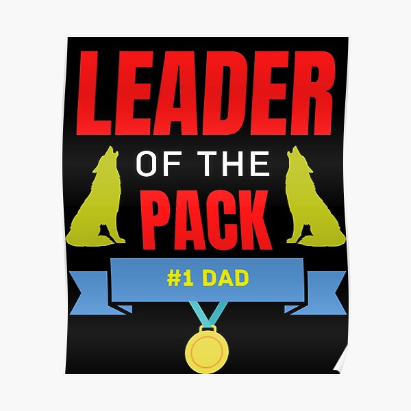 "Number 1 Dad - Leader Of The Pack - Father's Day Gifts - Raised By A ...