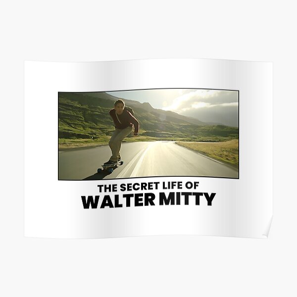 "The Secret Life of Walter Mitty movie" Poster by Genlon | Redbubble
