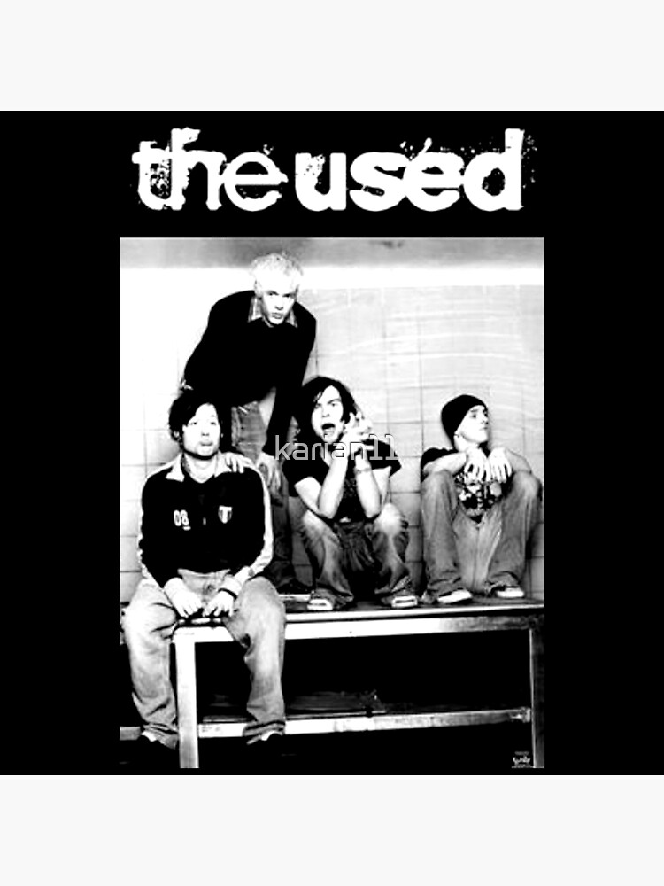 "classic art the used - band popular 90s" Sticker by karian11 | Redbubble