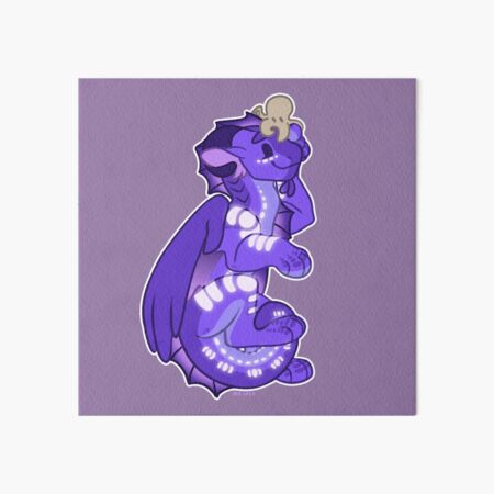 "Indigo and Blob - WOF Wings of Fire" Art Board Print by StudioMaverick ...