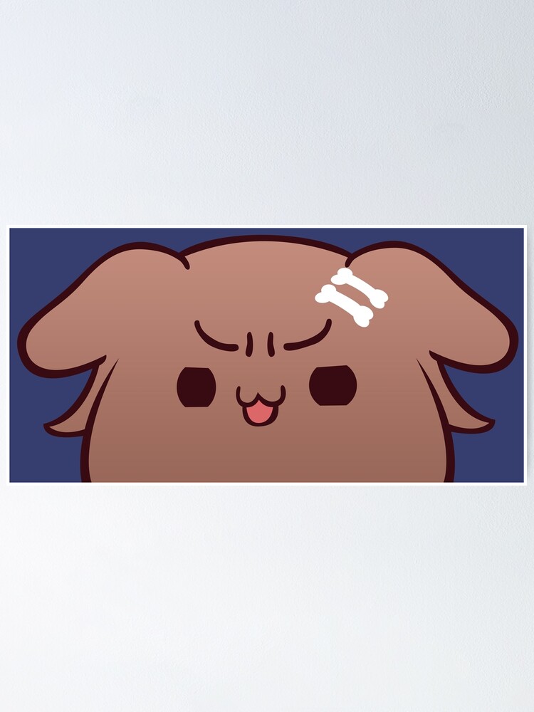 "Korone Angry Furball Doggo" Poster for Sale by Joho3d | Redbubble