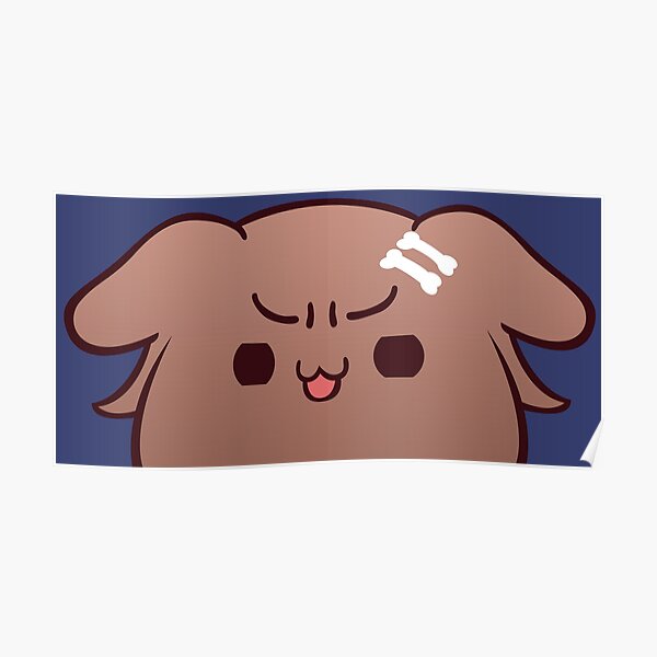 "Korone Angry Furball Doggo" Poster for Sale by Joho3d | Redbubble