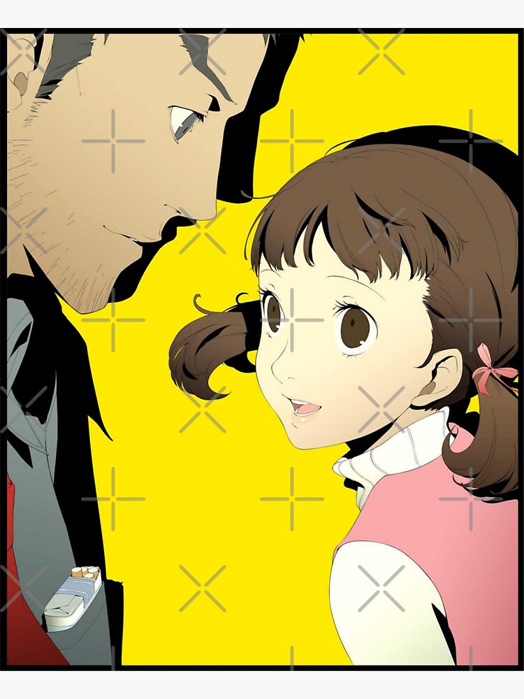 "Shin Megami Dojima Family" Sticker by Catmander | Redbubble