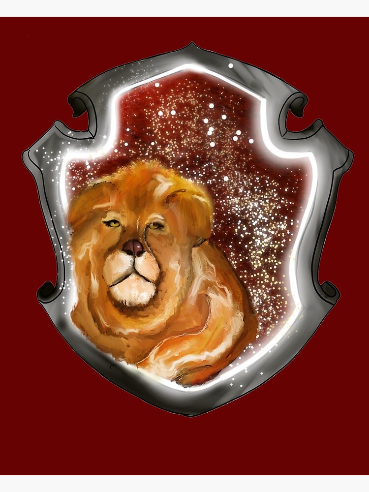 "Lion crest, a fun magical" Poster for Sale by dusso | Redbubble