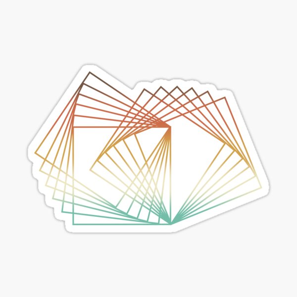 "Multi Squares, Colorful Squares - W15" Sticker for Sale by ...