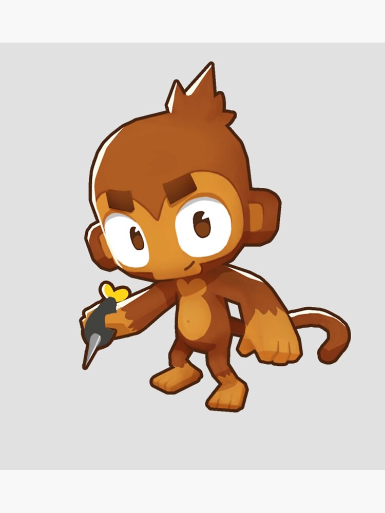 "Monkey Bloons Td 6" Poster for Sale by rajiinom | Redbubble